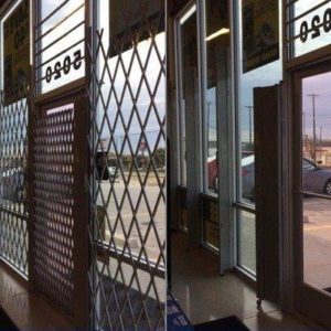 Retail Storefront Security Gates Images - Quantum Security Gates