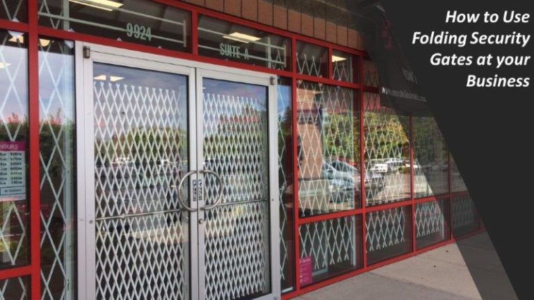 How to Use Folding Security Gates at your Business - Quantum Security Gates