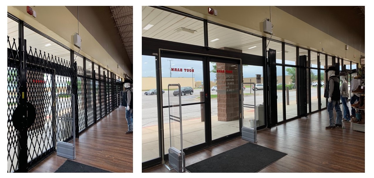Expandable Security Gates Deter Criminals - Quantum Security Gates